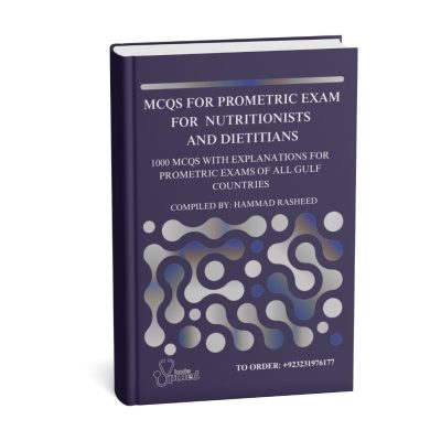 MCQs For Prometric Exam For Nutritionists And Dietitians — Get A Book